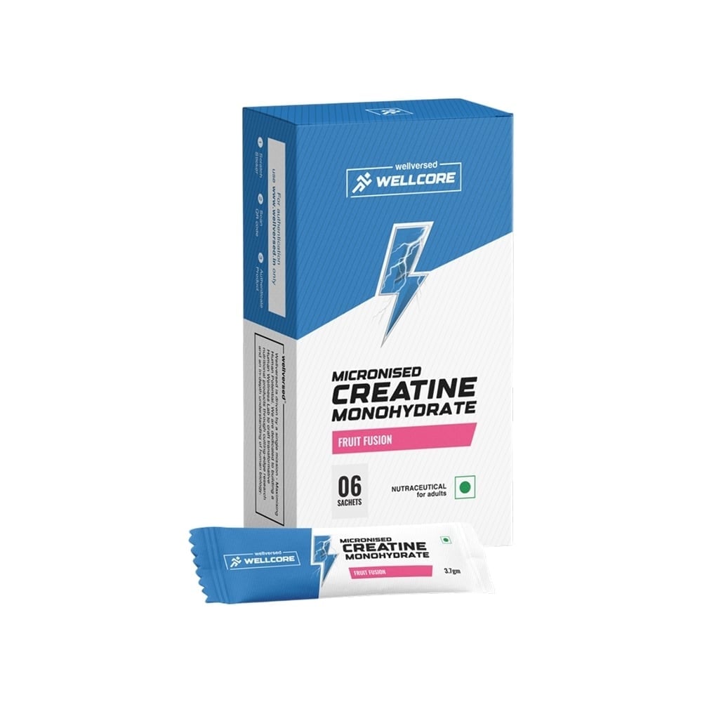 Wellcore Micronised Creatine Sachets (Fruit Fusion) Price - Buy Online ...