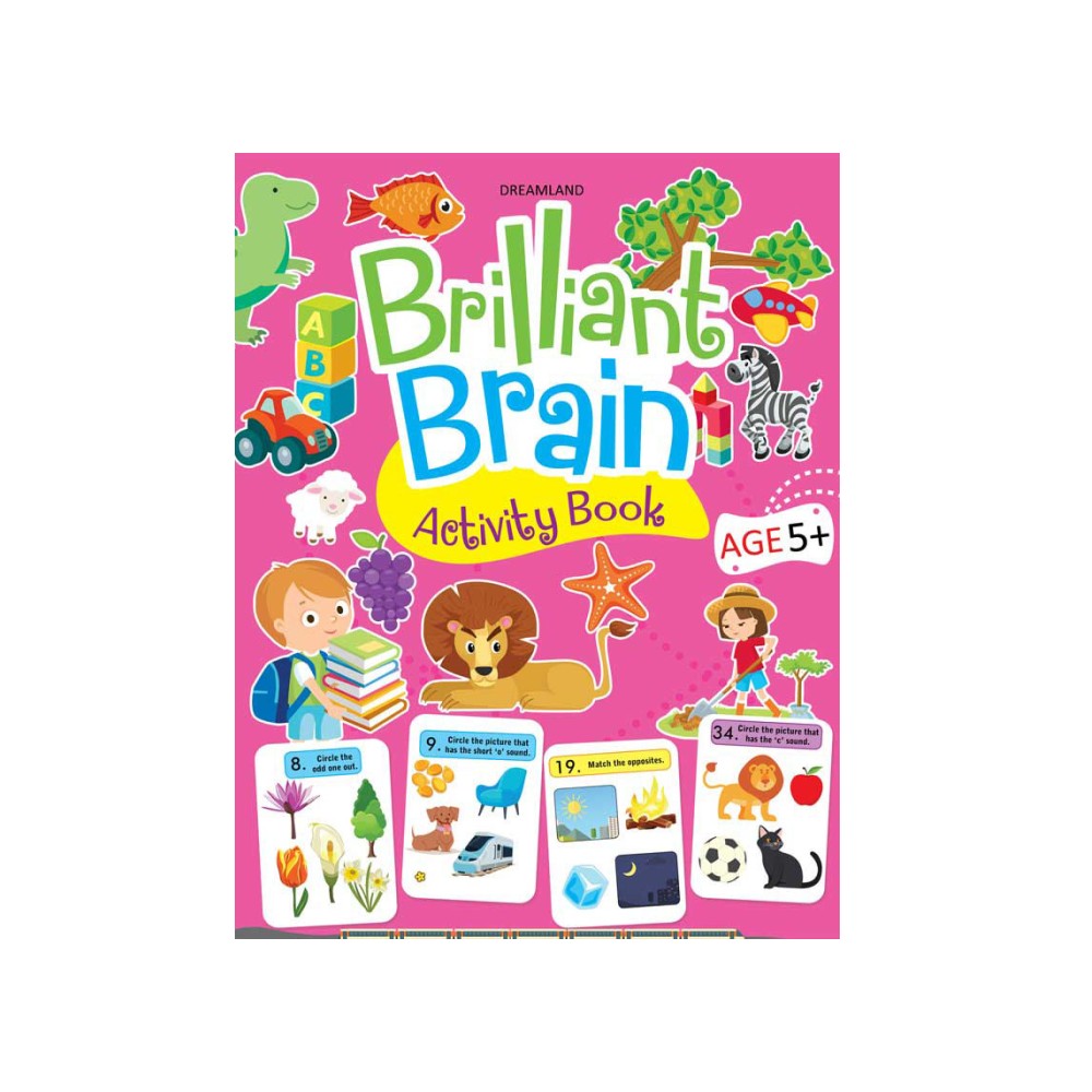 Brilliant Brain Activity Book 5+ with Fun Activities Price - Buy Online ...