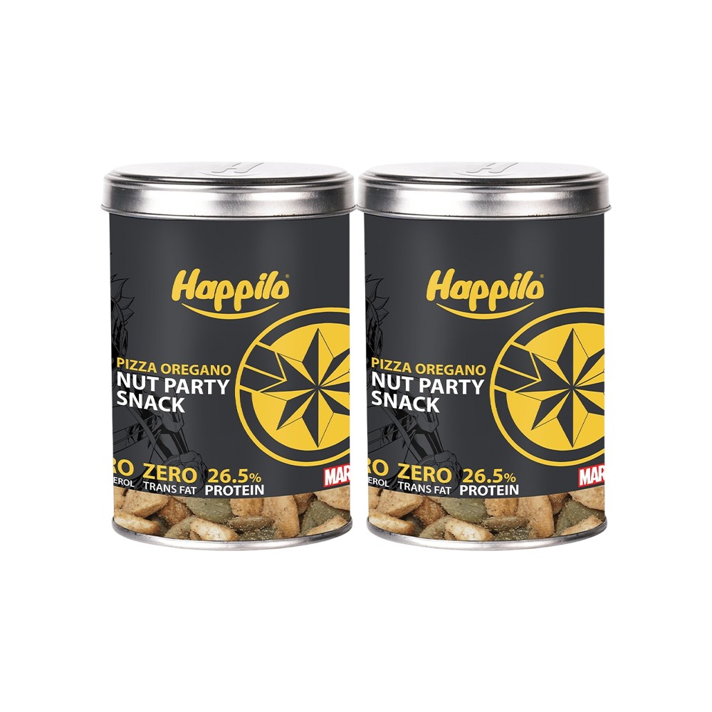 Happilo Pizza Oregano Nut Party Mix Nuts - Pack of 2 Price - Buy Online ...