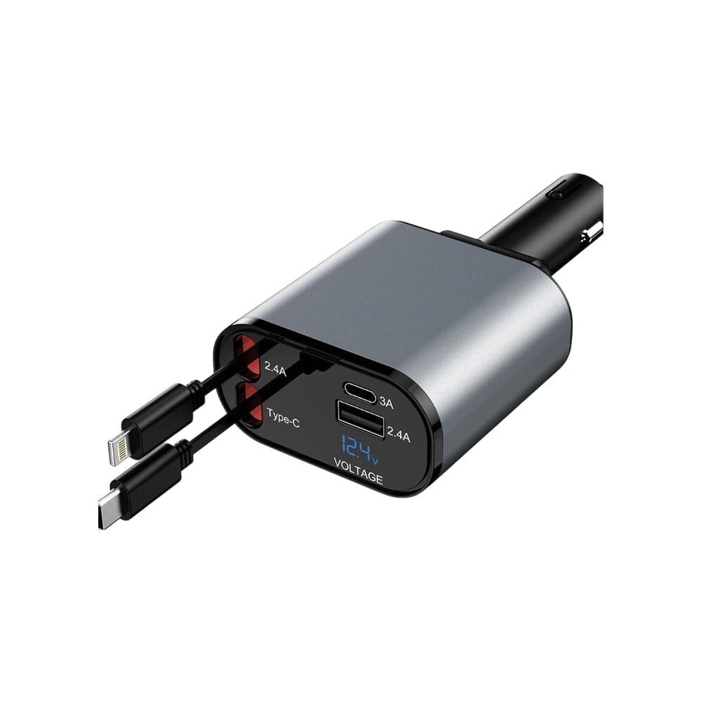 Slainte 4 in 1 Super Fast - Car Charger (120 W) Price - Buy Online at ...