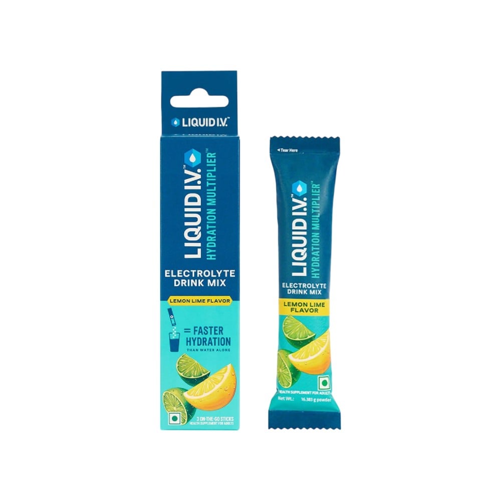 Liquid IV Hydration Multiplier Electrolyte Drink Mix - Lemon Lime Price ...