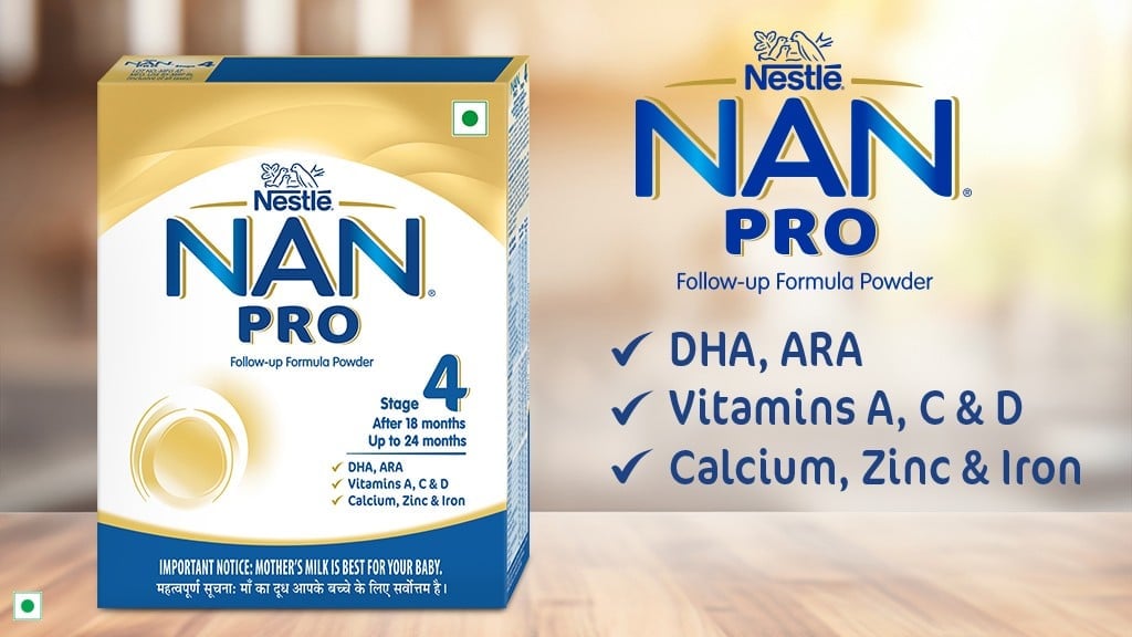 Nestle NAN PRO Stage 4 Follow-Up Formula (Powder) Price - Buy Online at ...