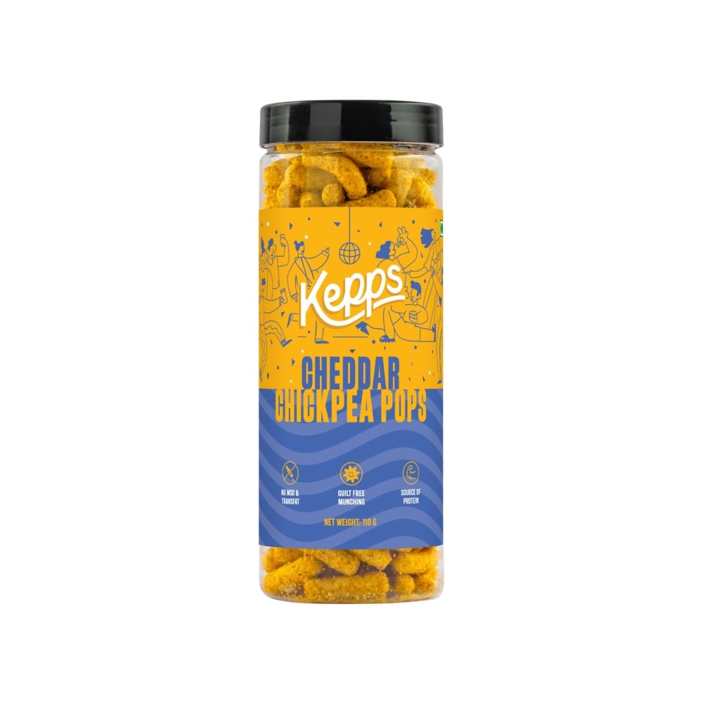 Kepps Cheddar Chickpeas Pops Price - Buy Online at Best Price in India
