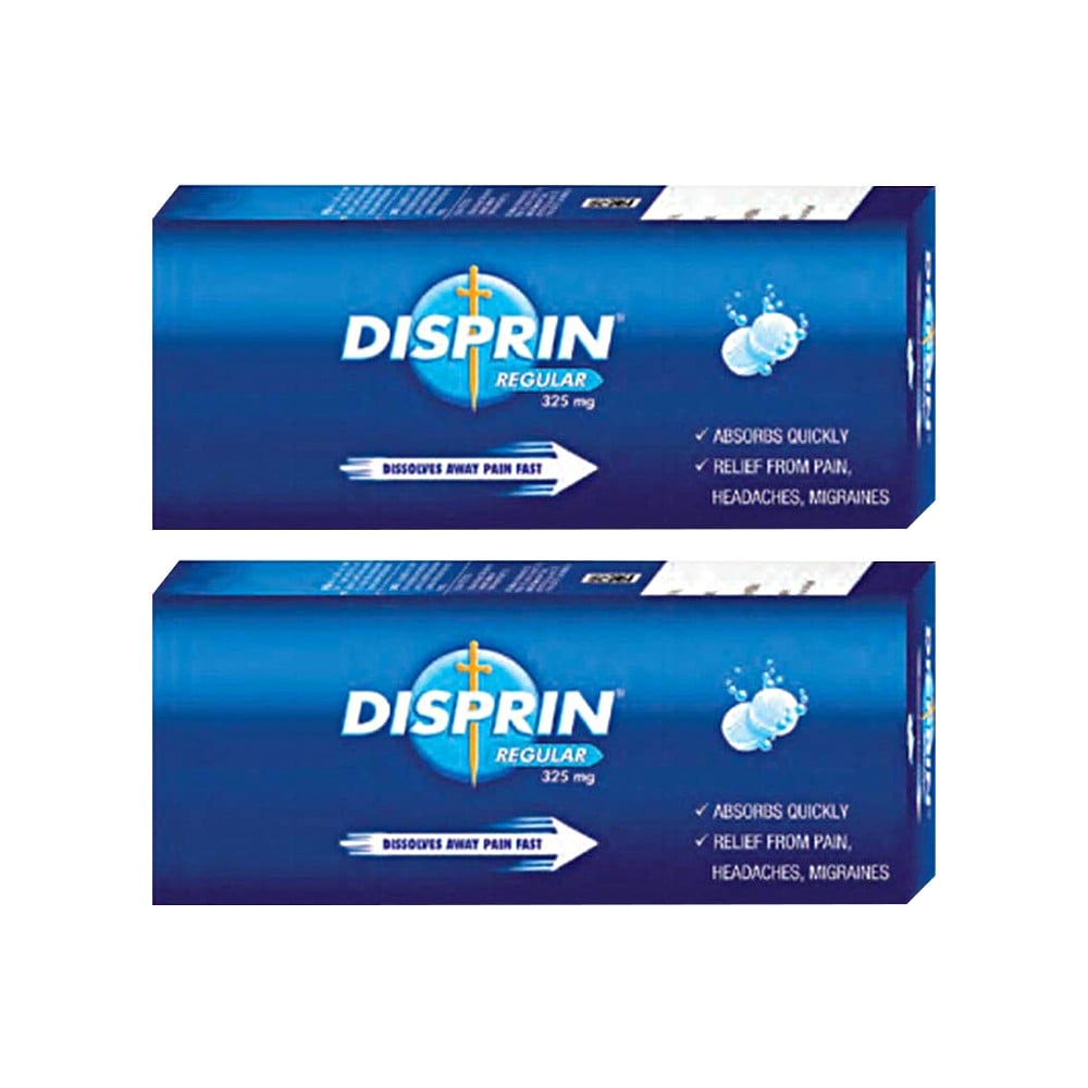 Disprin Regular 325 mg Tablets Relief From Pain, Headaches & Migraines ...