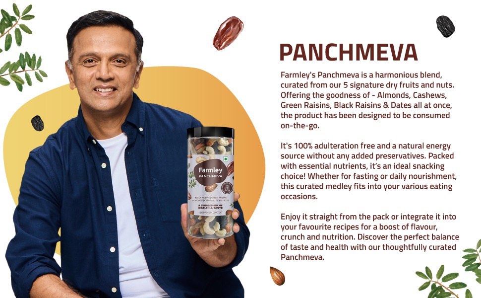 Farmley Panchmeva Mix Dry Fruit Price - Buy Online at ₹419 in India