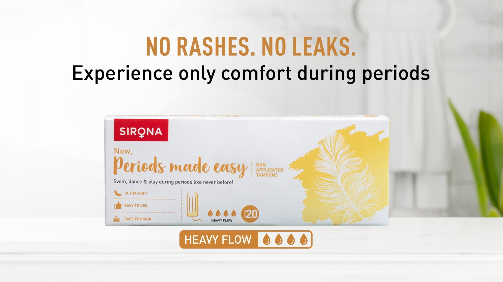 Sirona Tampons (for Heavy Flow) Price - Buy Online at ₹226 in India