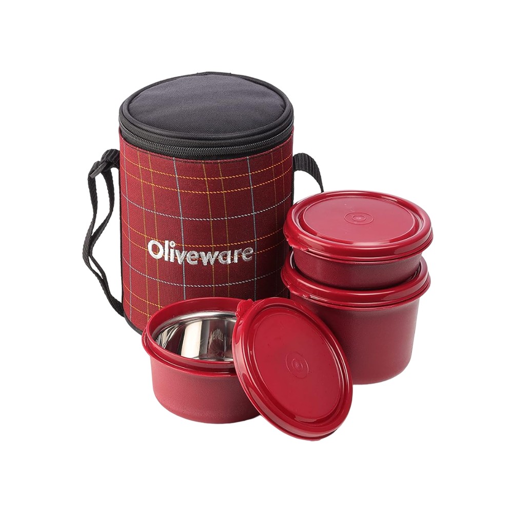 Oliveware Stainless Steel Infinite Lunch Box Price - Buy Online at Best ...