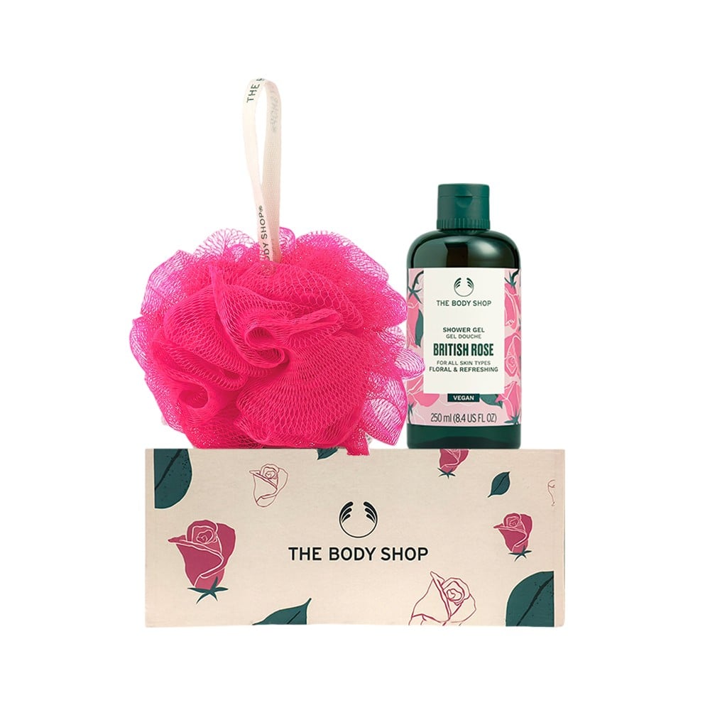 The Body Shop Blooming British Rose Shower Gel Gift Set Price - Buy ...