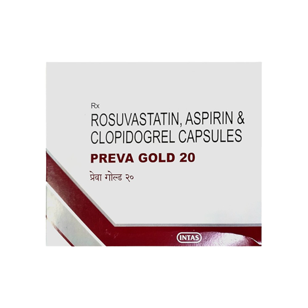 Preva Gold 20mg Strip Of 15 Capsules Price - Buy Online at ₹381 in India