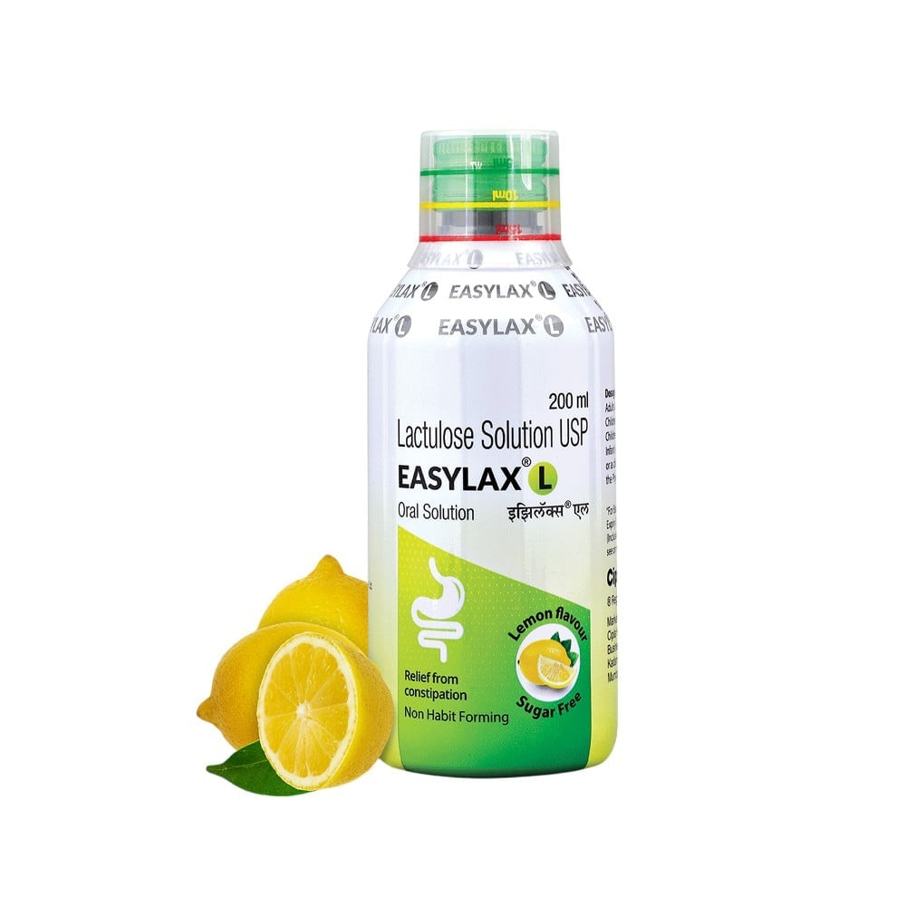 Easylax L Lemon Flavour Sugar Free Bottle Price - Buy Online at ₹252 in ...
