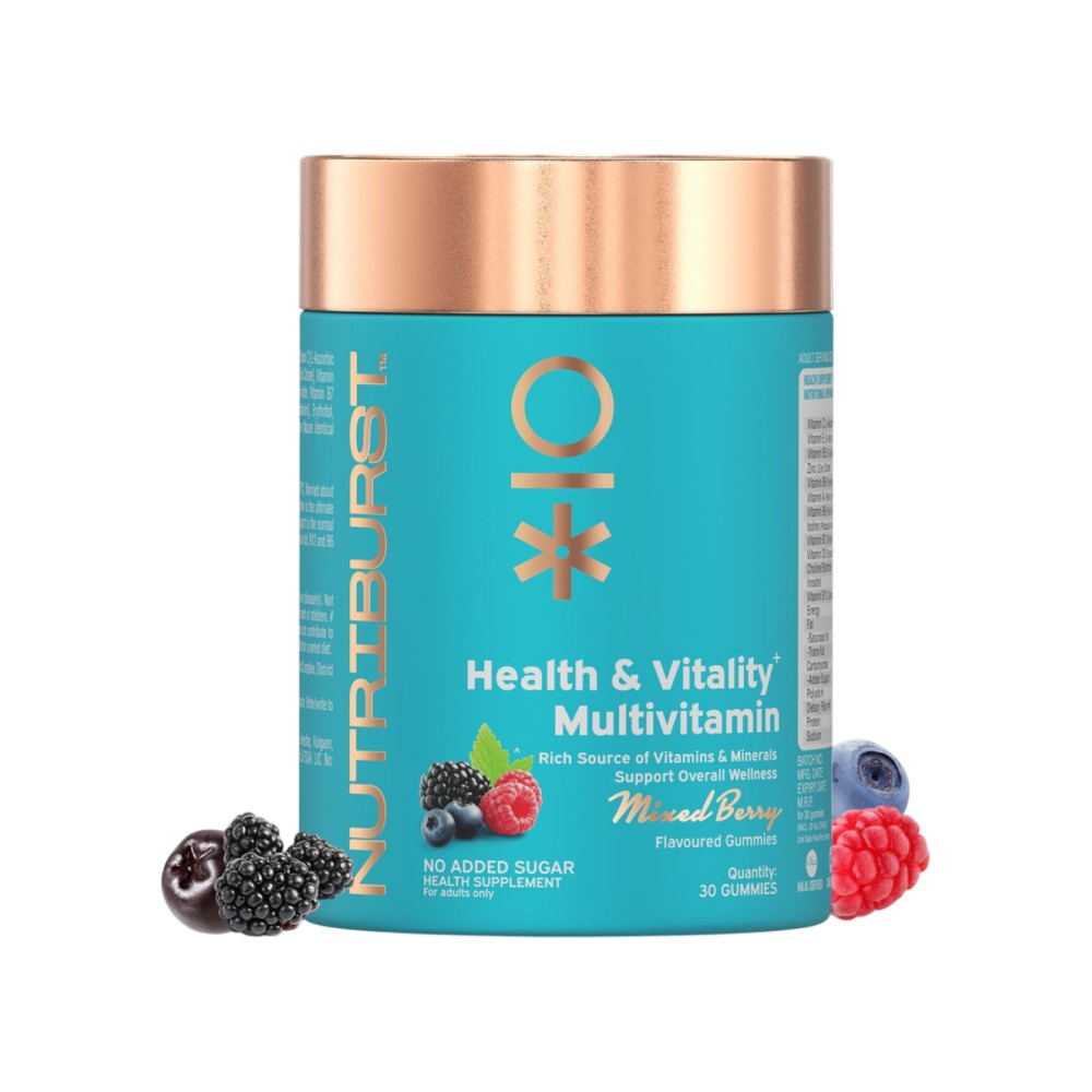 Nutriburst Multivitamin Health Gummies Price - Buy Online at Best Price ...