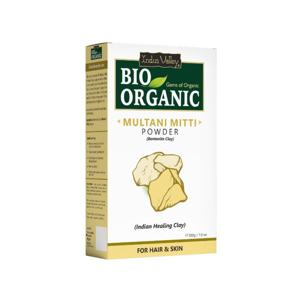 Indus Valley Bio Organic Multani Mitti Powder Price - Buy Online at ...