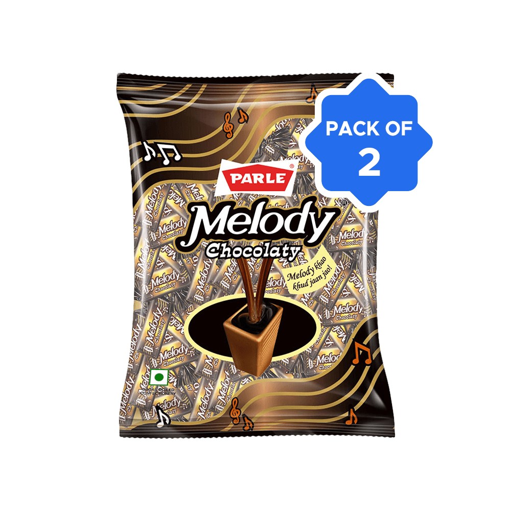 Parle Melody Chocolaty Toffee - Pack of 2 Price - Buy Online at Best ...
