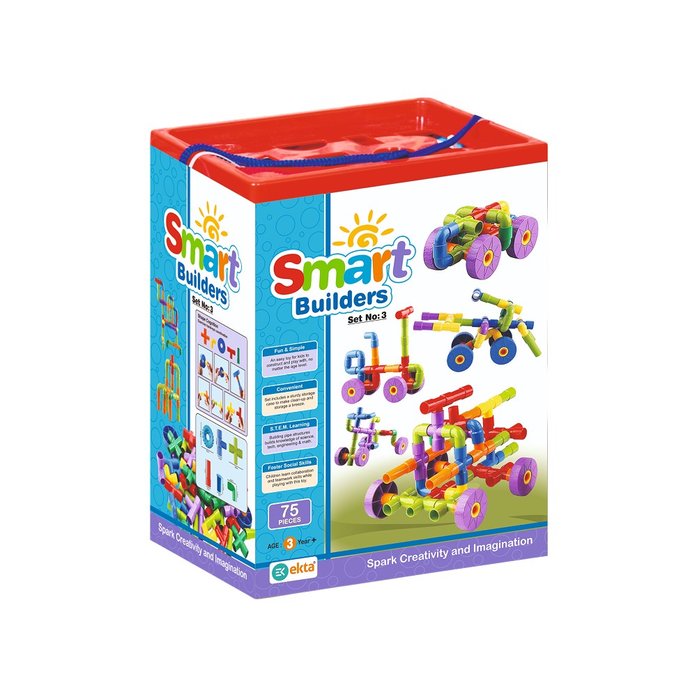 Ekta Smart Builders Building Blocks Price - Buy Online at ₹629 in India