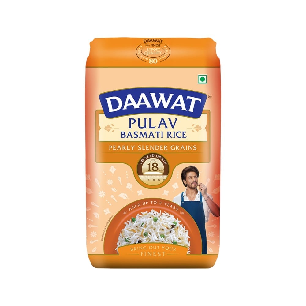Daawat Pulav Basmati Rice (Extra Long Grain) Price - Buy Online at ₹144 ...