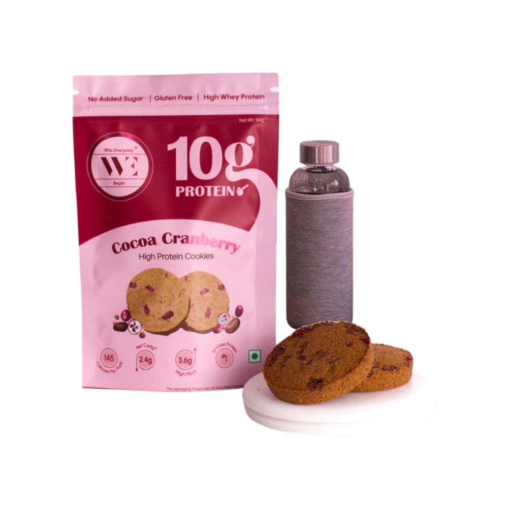 WE (Win Everyday) Cocoa Cranberry Cookies (10 g Protein) Price - Buy ...