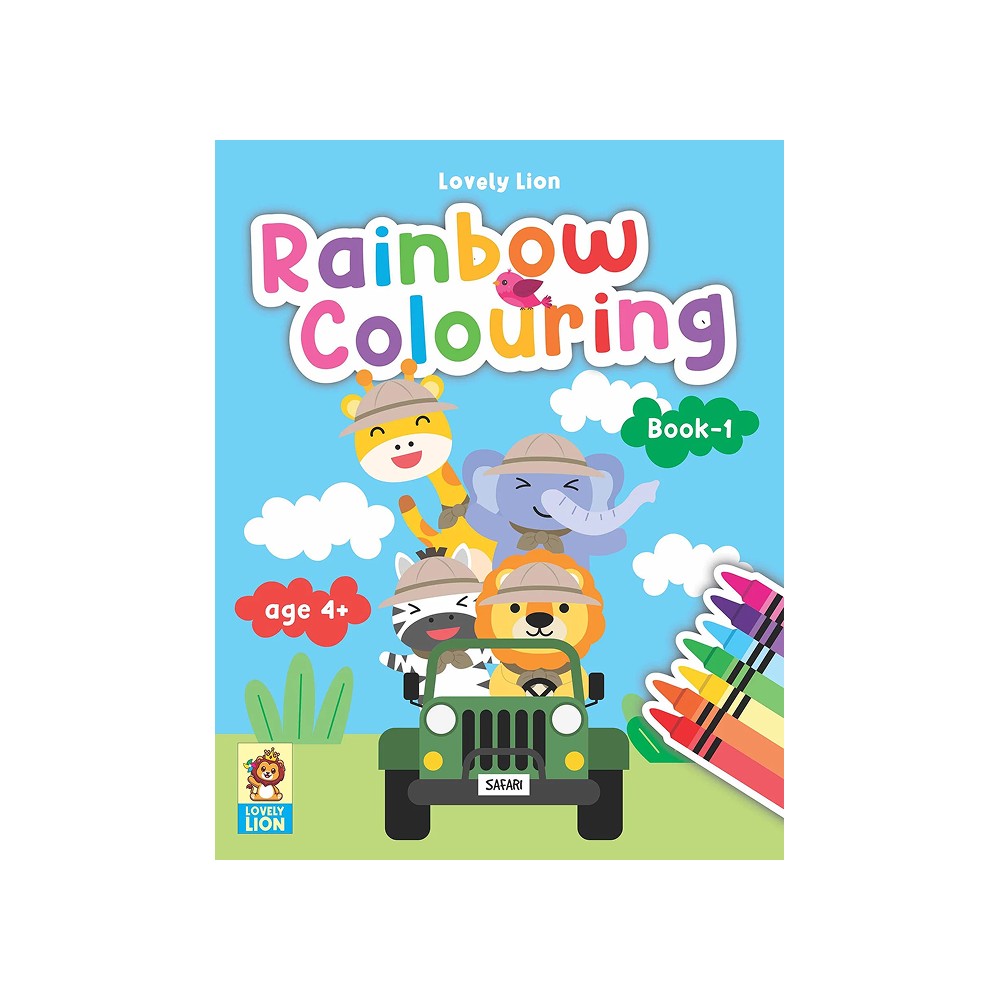 Rainbow Colouring Book-1 Price - Buy Online at ₹87 in India