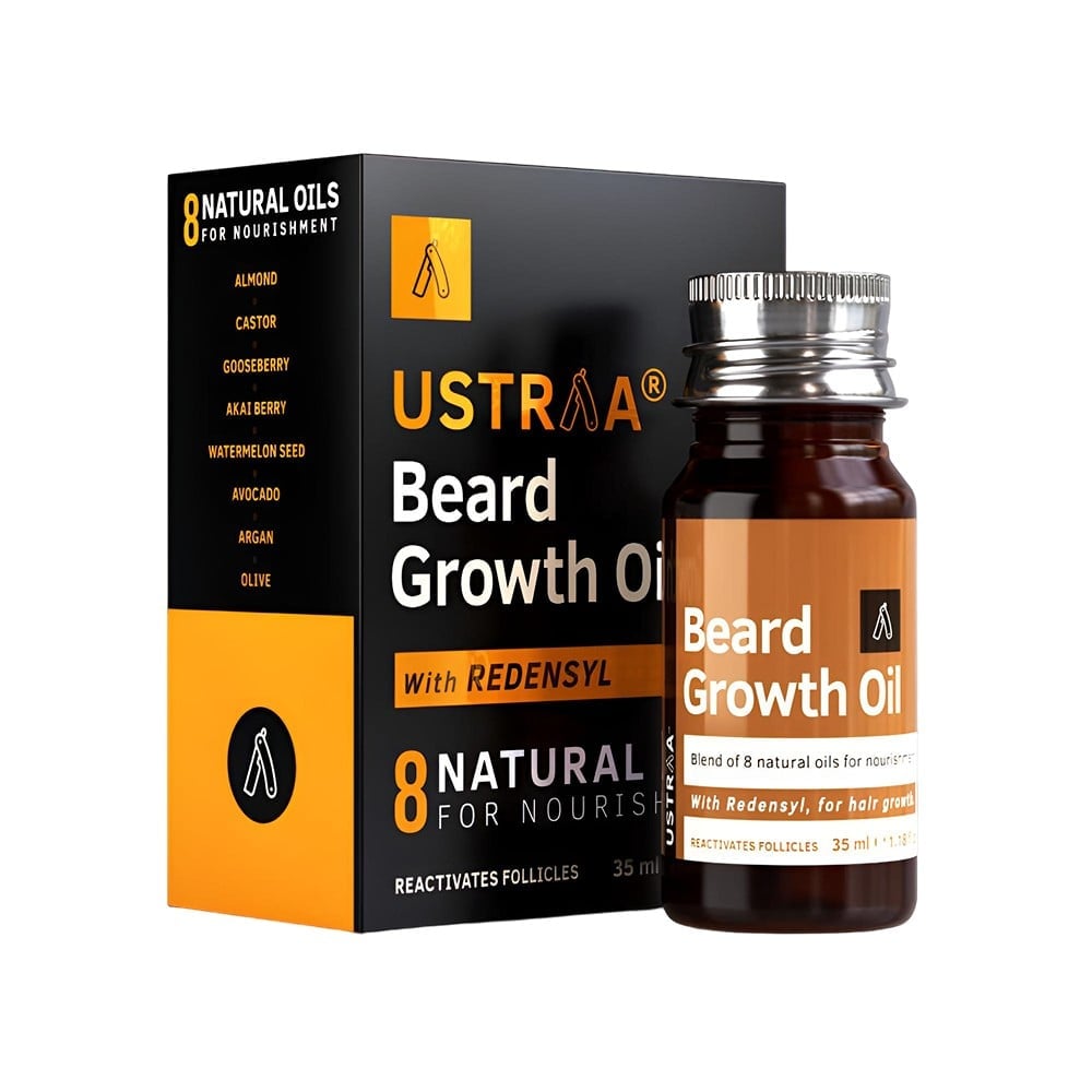 Ustraa Beard Growth Oil Price - Buy Online at ₹360 in India