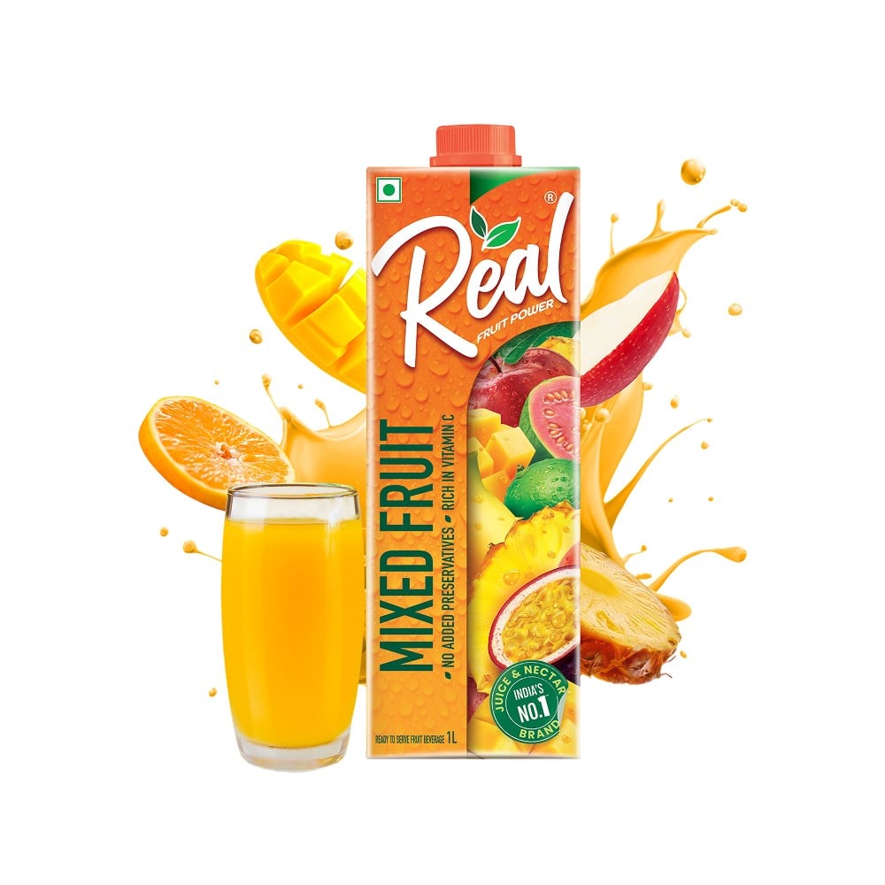 Real Fruit Power Mixed Fruit Juice 1 l Price - Buy Online at ₹103 in India
