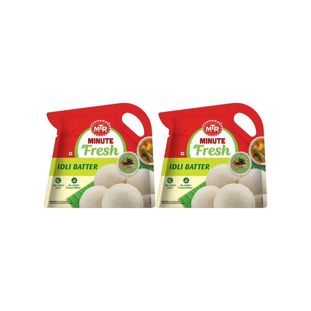 MTR Minute Fresh Idli Batter - Pack of 2 Price - Buy Online at Best ...