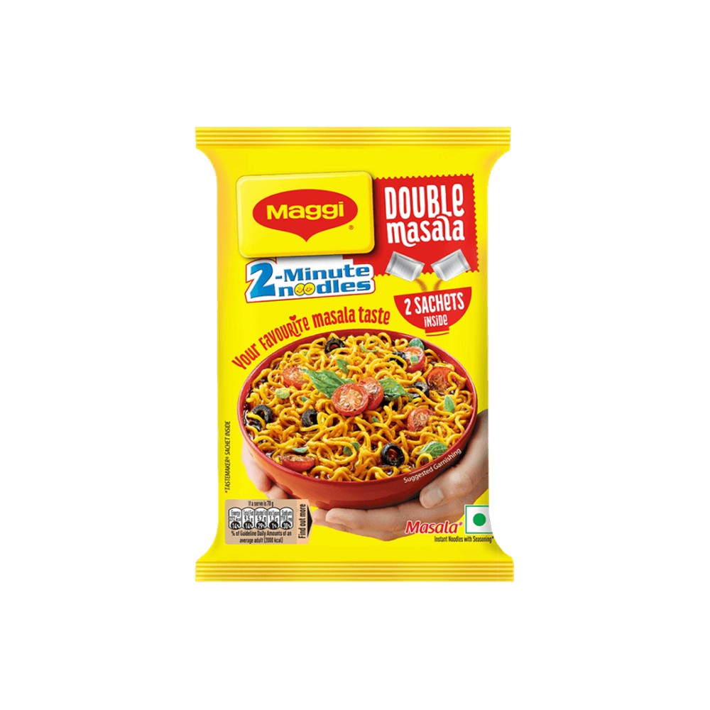 Maggi Double Masala Instant Noodles Price - Buy Online at ₹20 in India