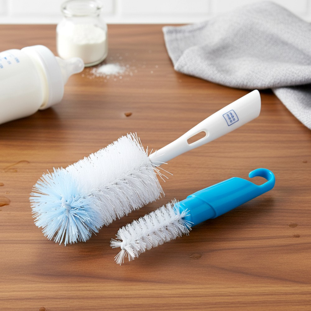 Mee Mee 2 in 1 Baby Bottle & Nipple Brush Price - Buy Online at ₹182 in ...