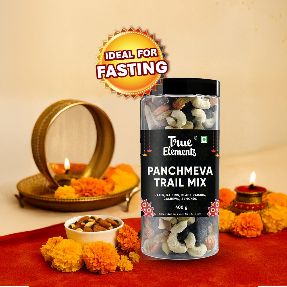 True Elements Panchmeva (Dry Fruit Mishrana) Price - Buy Online at ₹408 ...