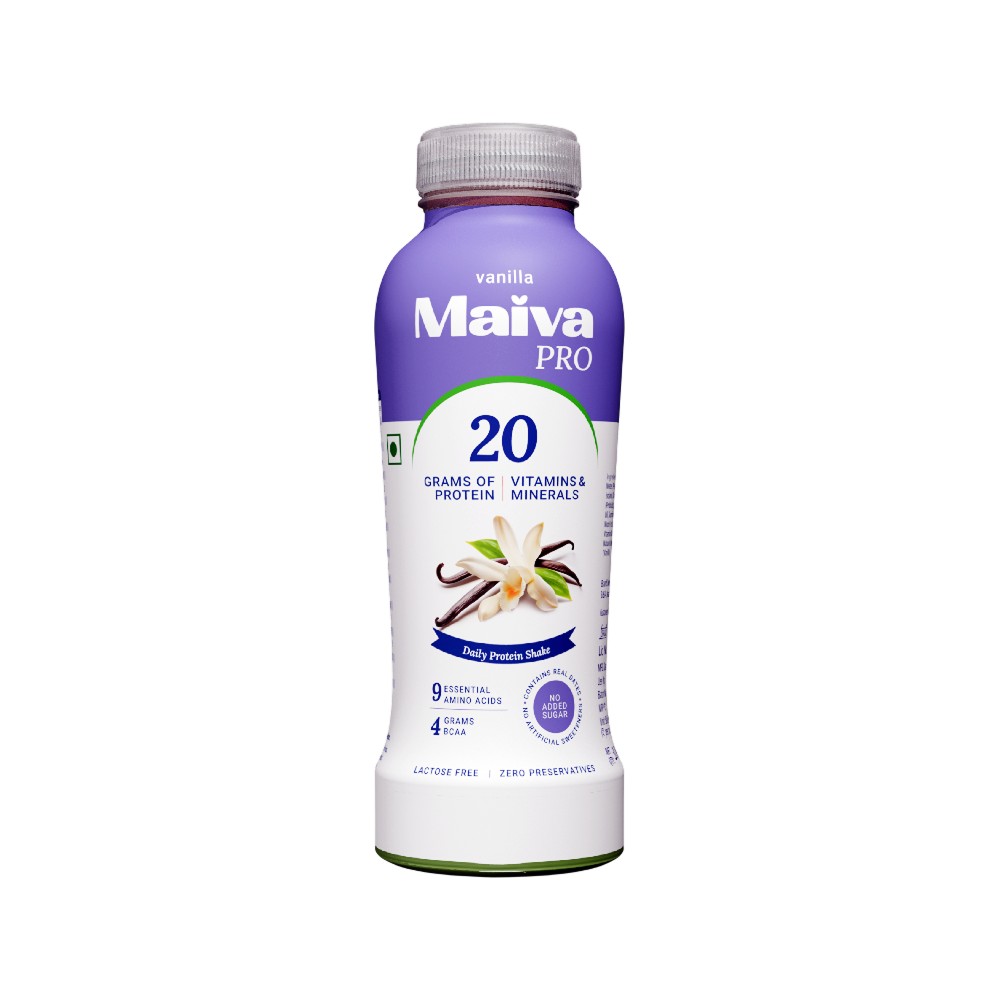 Maiva Pro Vanilla Plant Protein Shake Price - Buy Online at Best Price ...