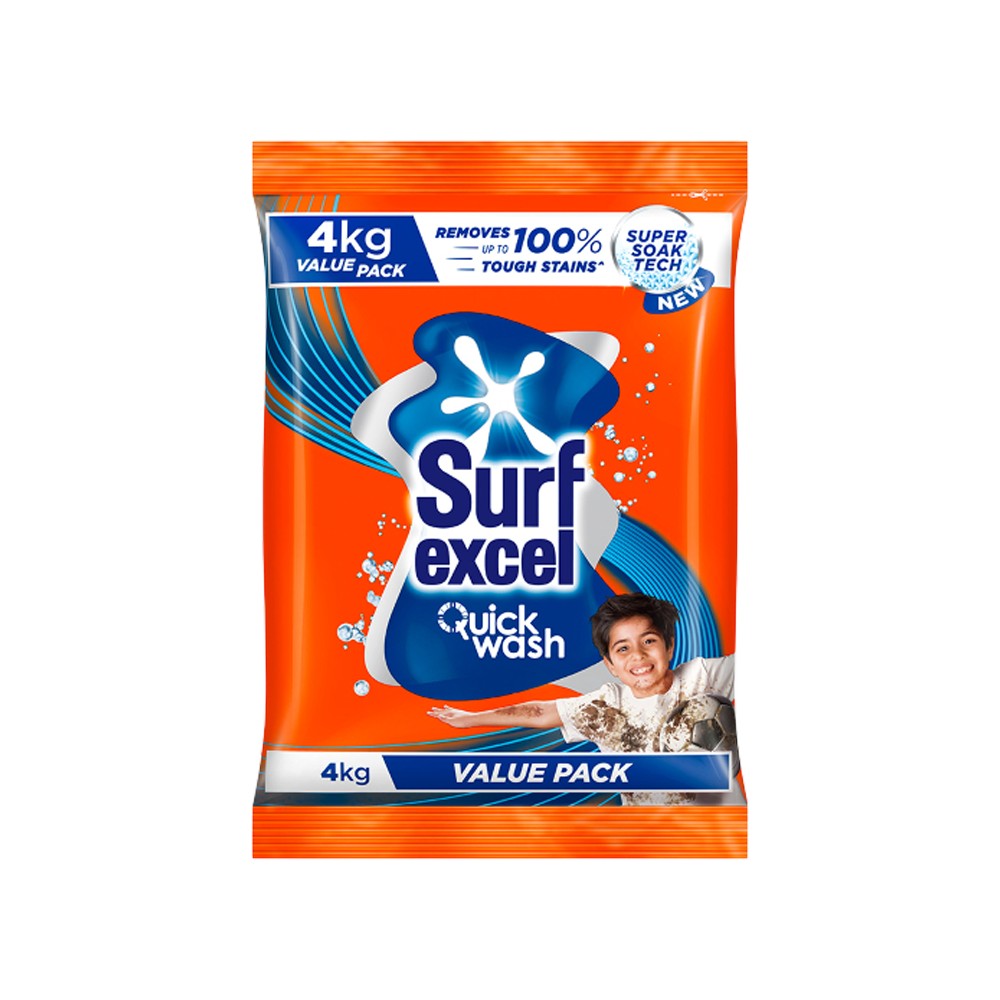 Surf Excel Quick Wash Detergent Powder - Free 1 kg Price - Buy Online ...