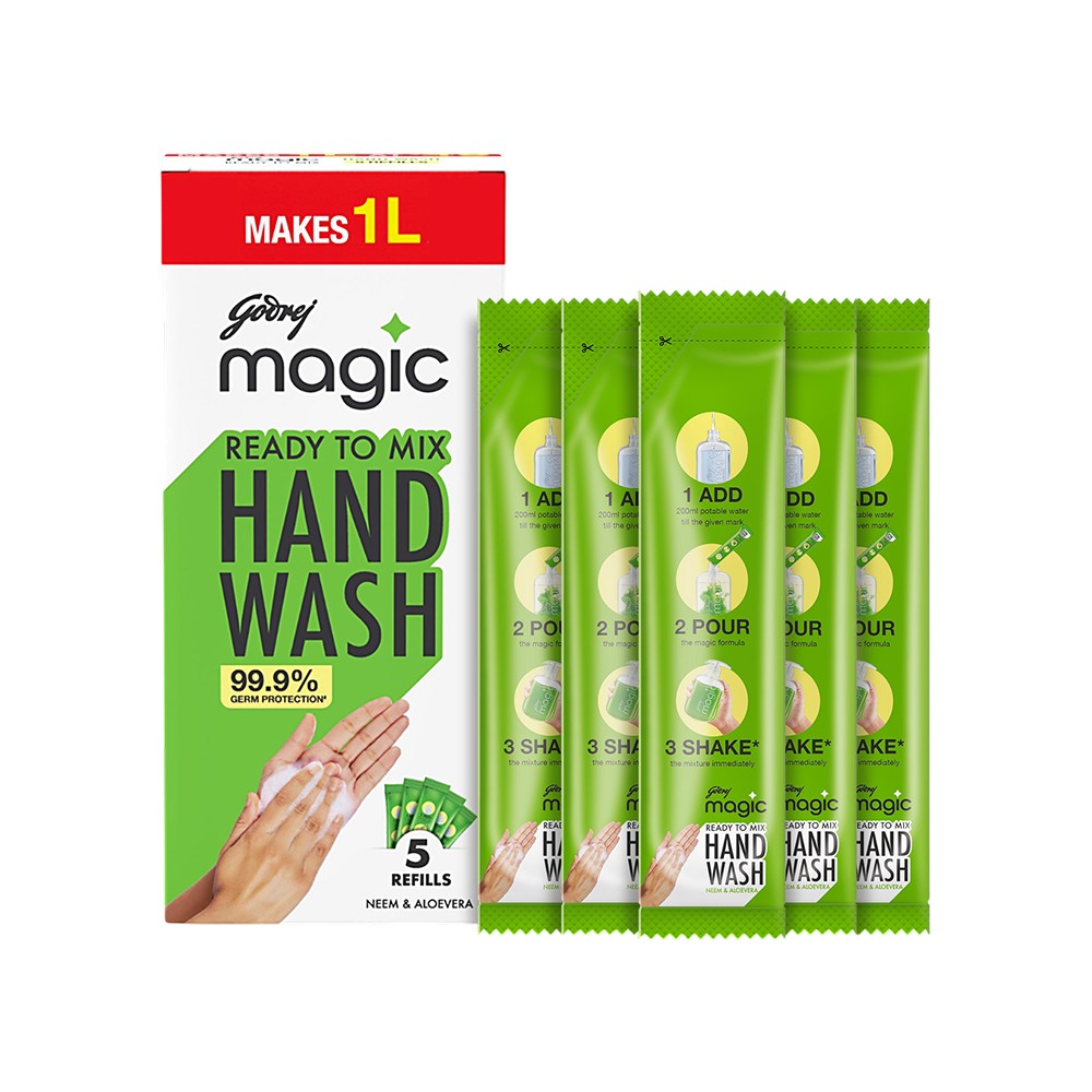 Godrej Protekt Mr. Magic Hand Wash Mix (Makes 1 ltr) Price - Buy Online ...