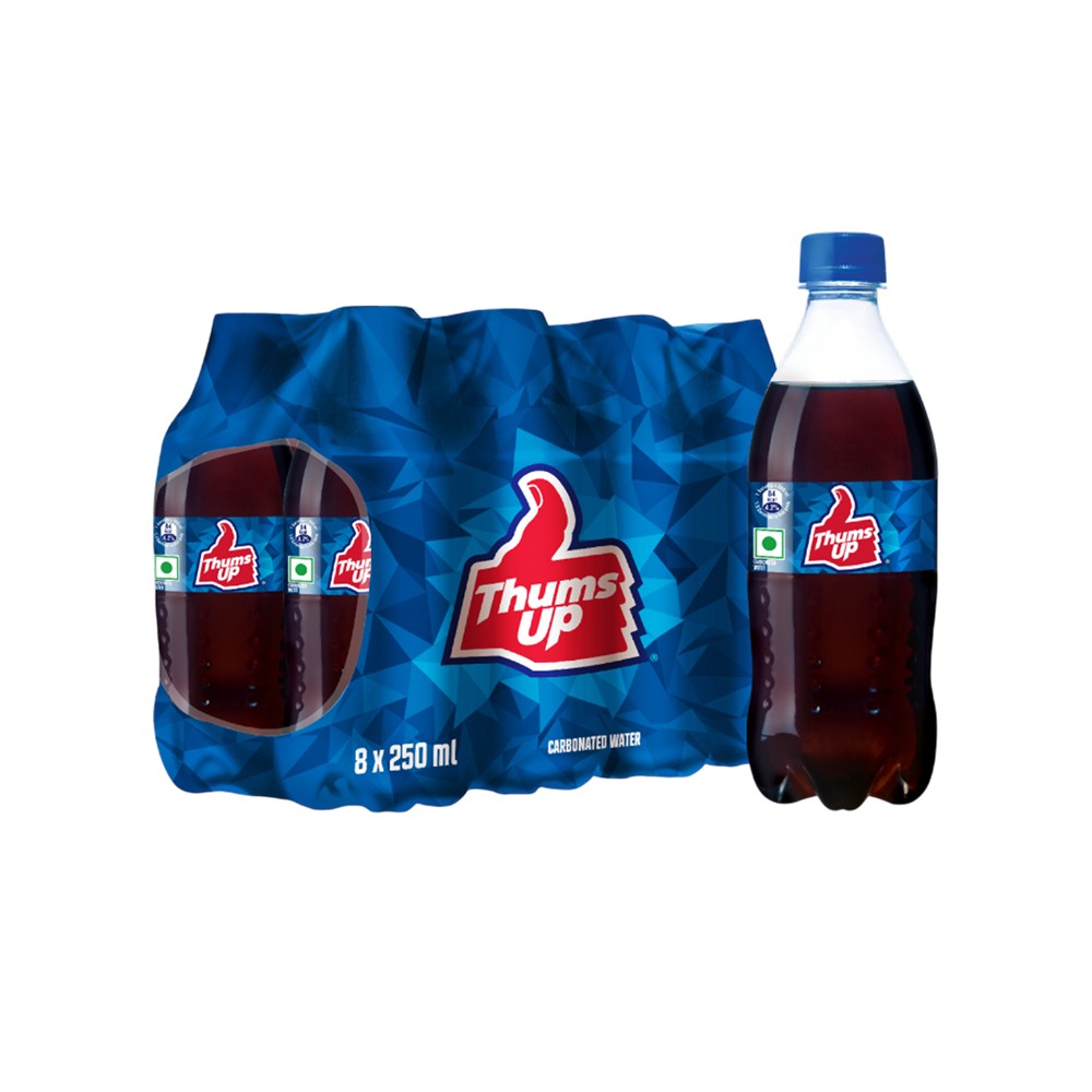 Thums Up Soft Drink - Pack of 8 Price - Buy Online at ₹160 in India