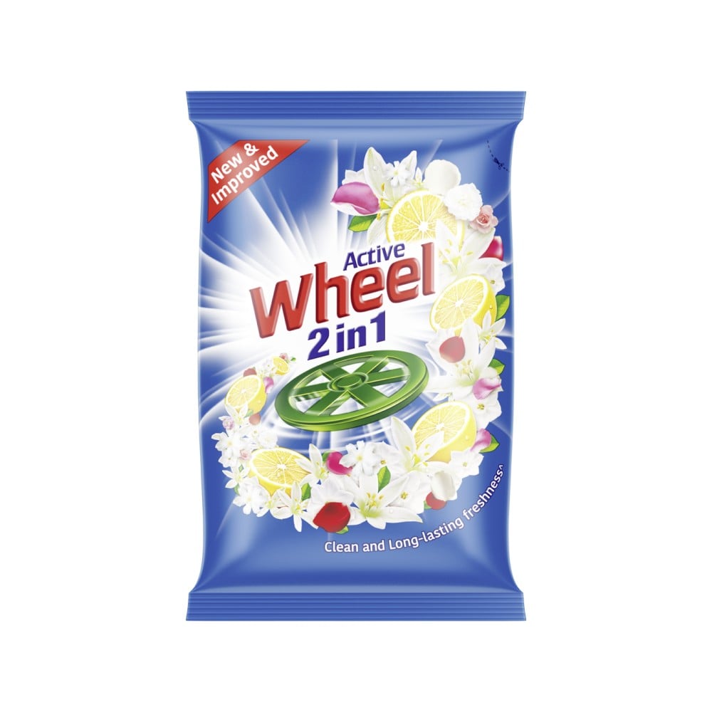 Wheel Active 2 in 1 Detergent Powder Price - Buy Online at ₹80 in India