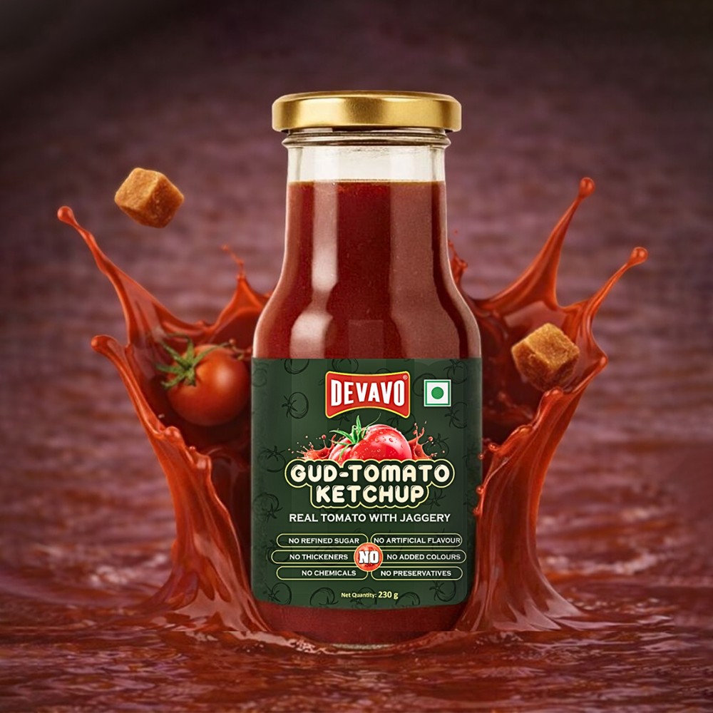 Devavo Gud Tomato Ketchup with Jaggery Price - Buy Online at Best Price ...