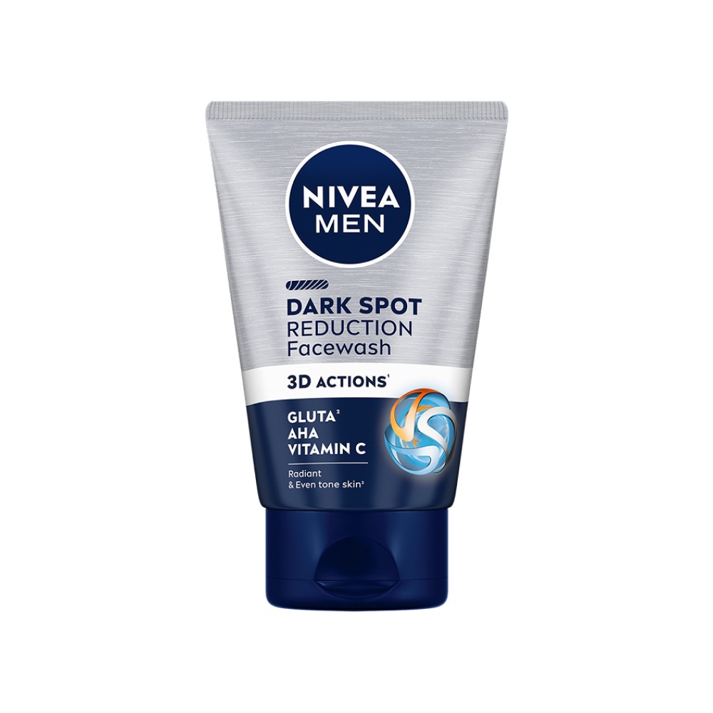 Nivea Men Dark Spot Reduction 10x Face Wash 100 g Price - Buy Online at ...