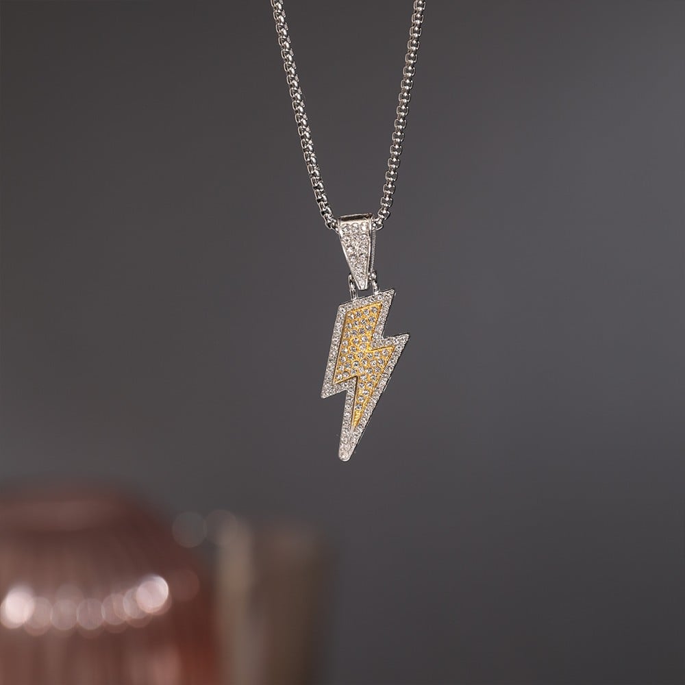 Salty Alpha Electrostorm Shimmer Men's Chain (Silver) Price - Buy ...