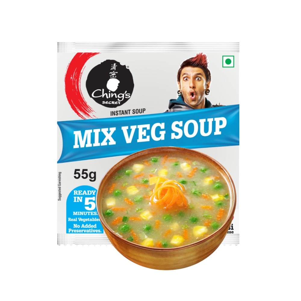 Ching's Secret Mix Veg Soup 55 g Price - Buy Online at ₹54 in India