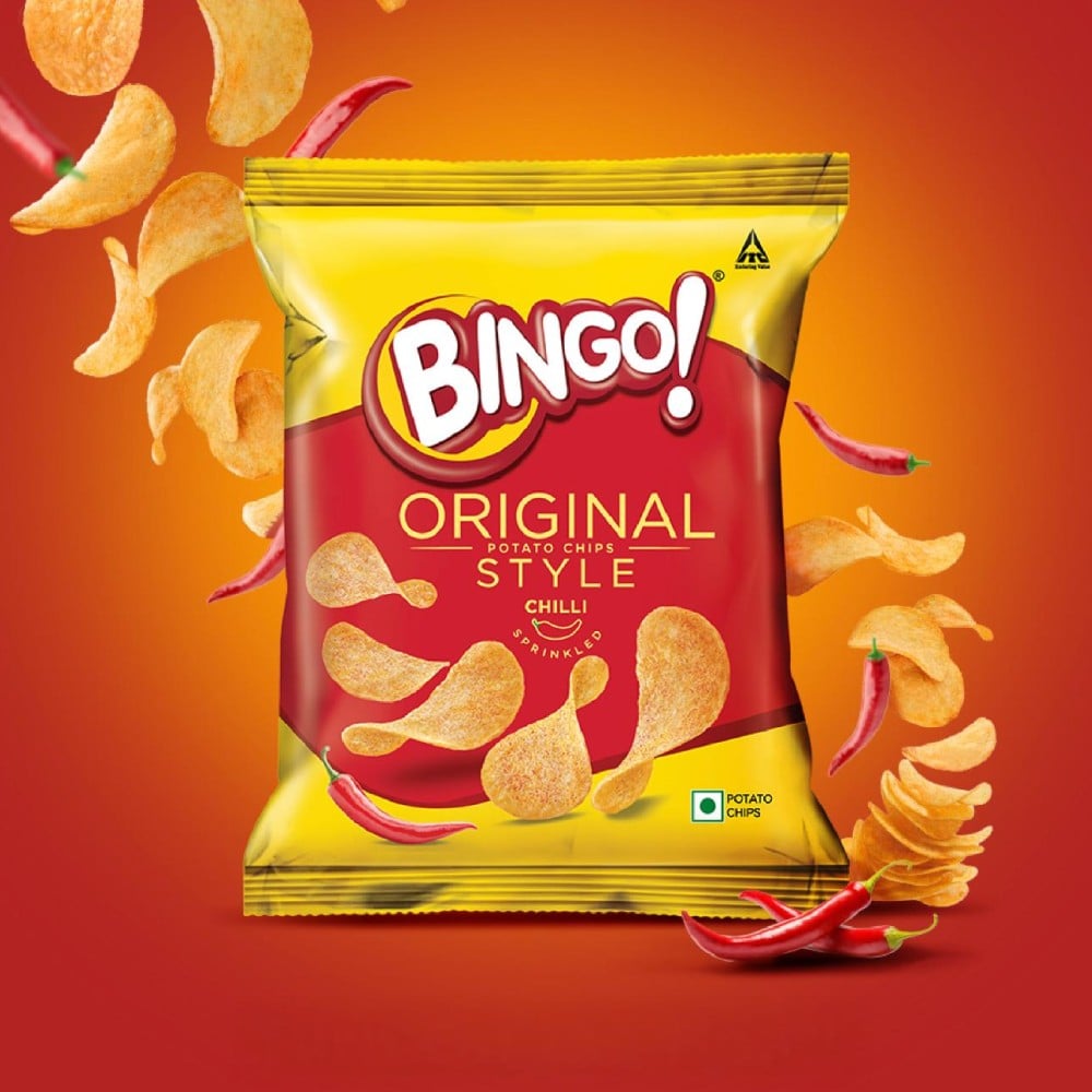 Bingo Original Style Chilli Potato Chips Price - Buy Online at ₹19 in India