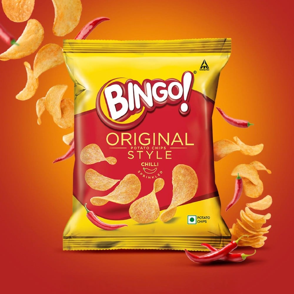 Bingo Original Style Chilli Sprinkled Potato Chips Price - Buy Online ...