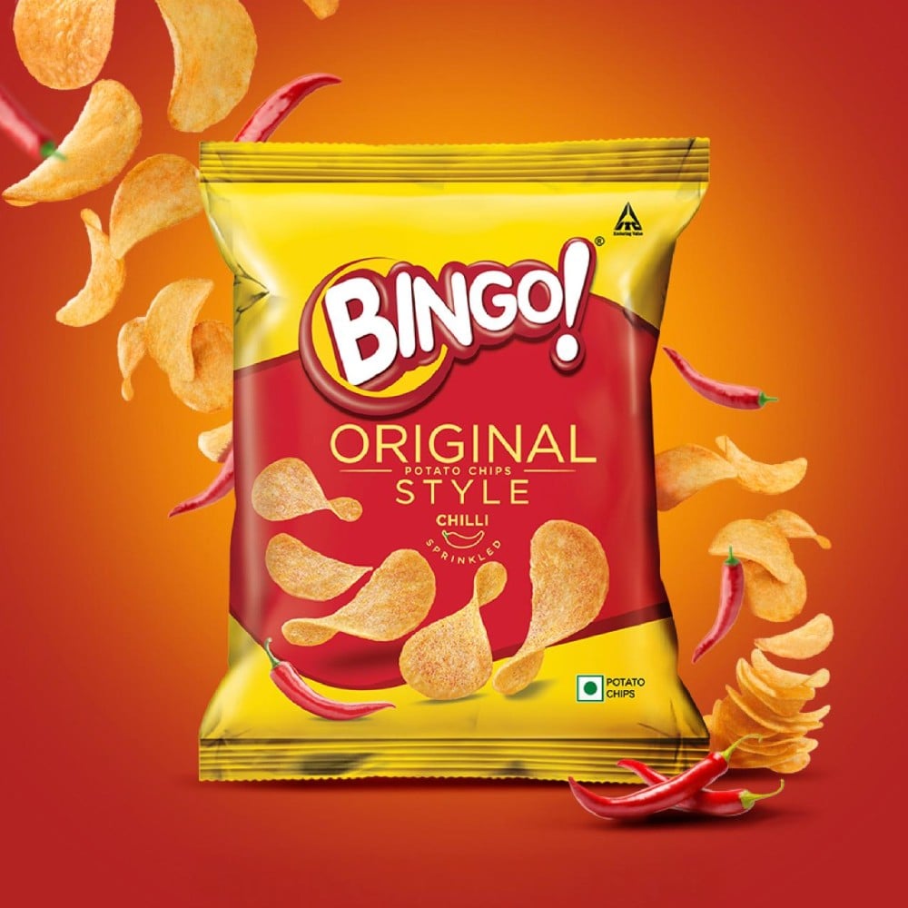 Bingo Original Style Chilli Sprinkled Potato Chips Price - Buy Online ...