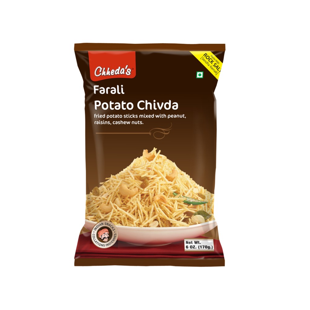 Chheda's Farali Potato Falhari Mixture Price - Buy Online at ₹80 in India