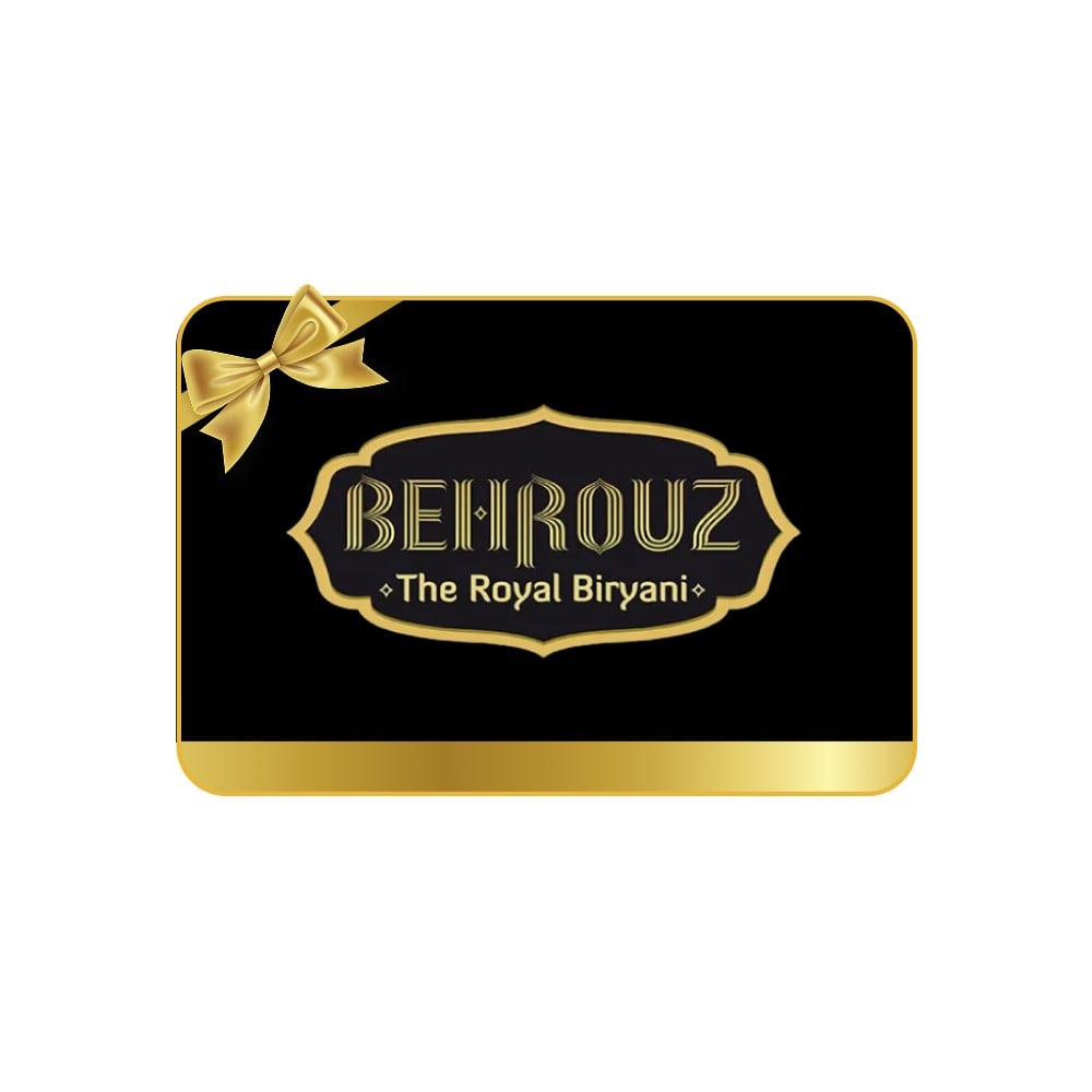 Behrouz Biryani E-Gift Card Instant Voucher Price - Buy Online at ₹230 ...
