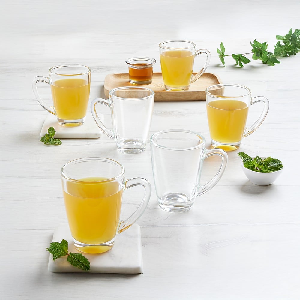 Borosil Tea/Coffee Mug Set (Borosilicate Glass) Price - Buy Online at ...