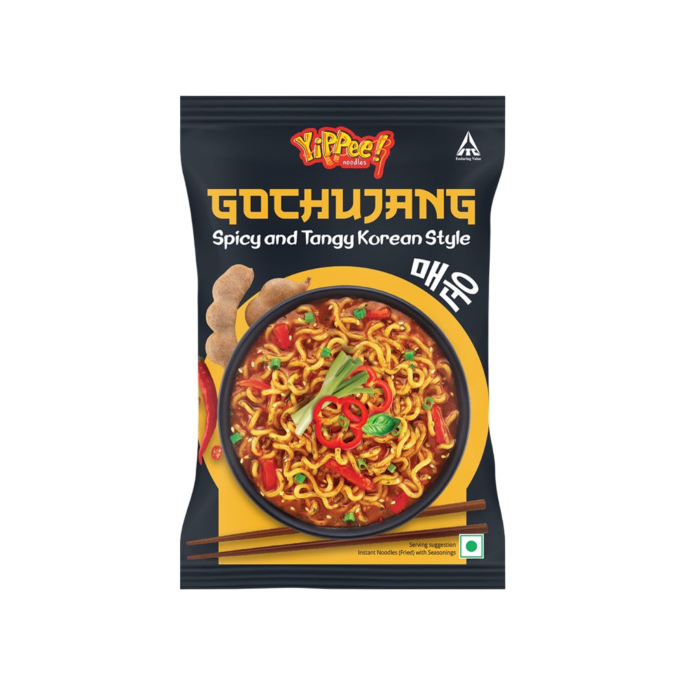 Yippee Gochujang Spicy & Tangy Korean Noodles Price - Buy Online at ...