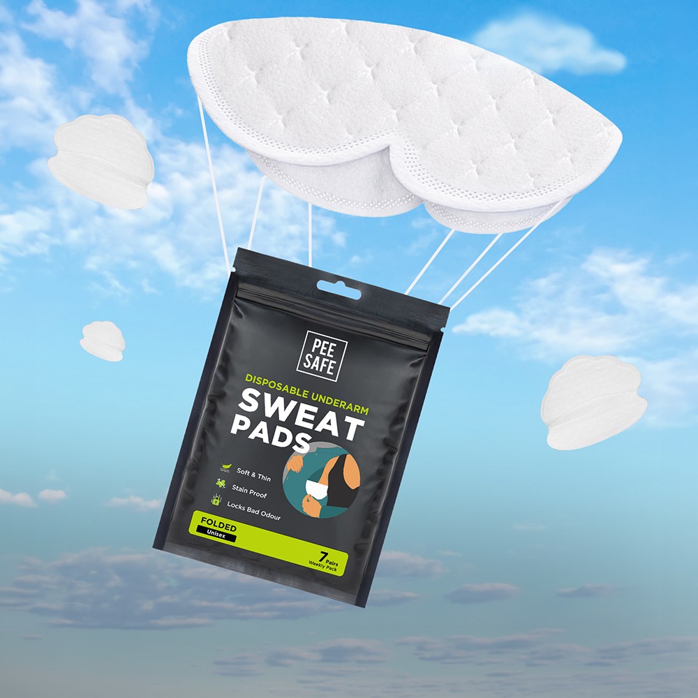 Pee Safe Disposable Underarm Sweat Pads (Folded) Price - Buy Online at ...