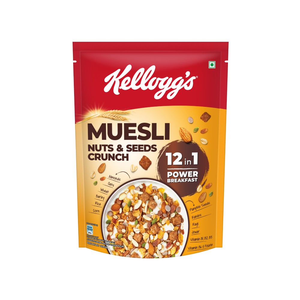 Kellogg's Muesli Nuts & Seeds Crunch Muesli Price - Buy Online at Best ...