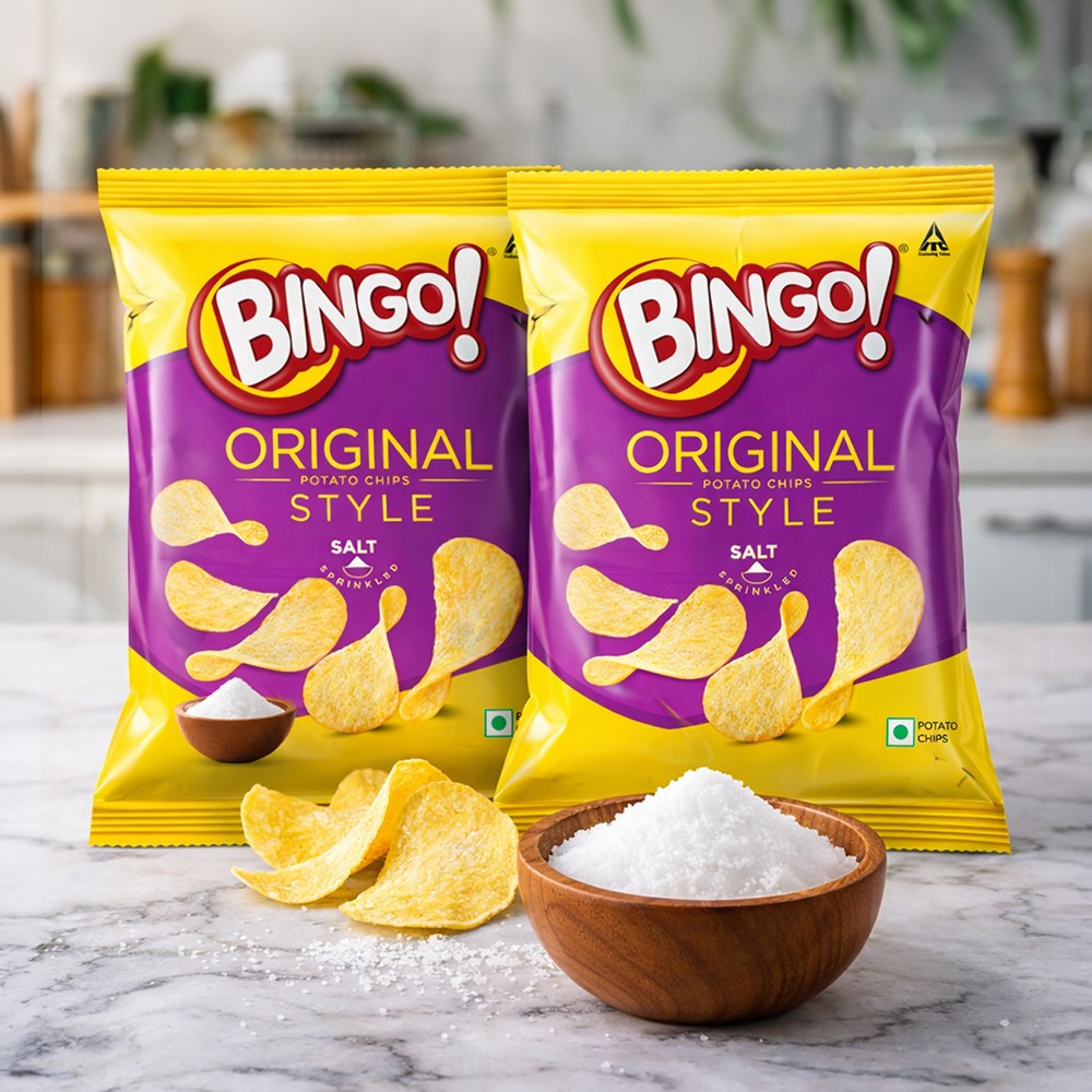 Bingo Original Style Salt Potato Chips - Pack of 2 Price - Buy Online ...