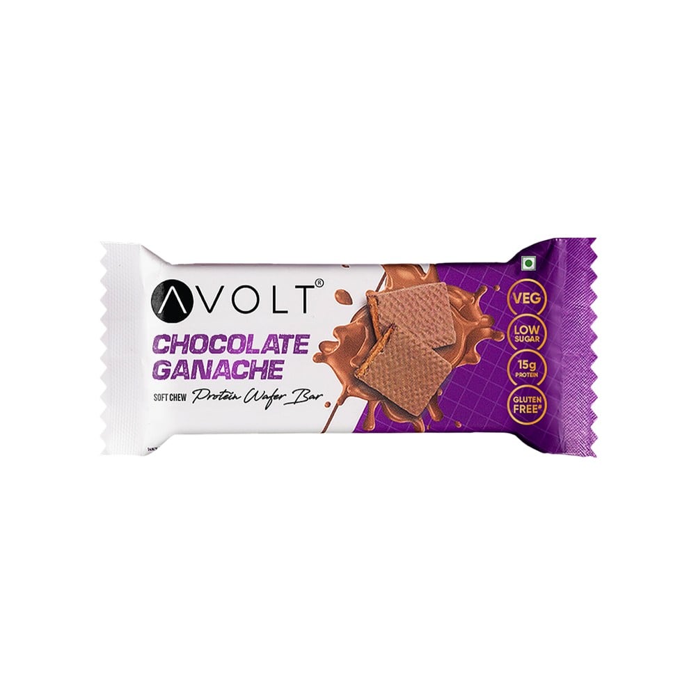 Avolt Chocolate Ganache 15g Protein Wafer Bar Price - Buy Online at ₹69 ...