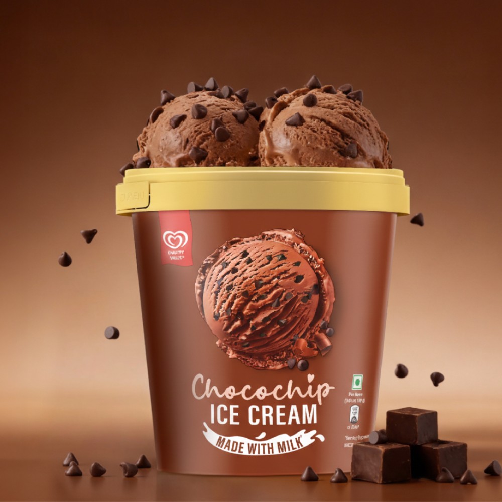 Kwality Walls Chocochip Ice Cream Tub Price - Buy Online at ₹186 in India