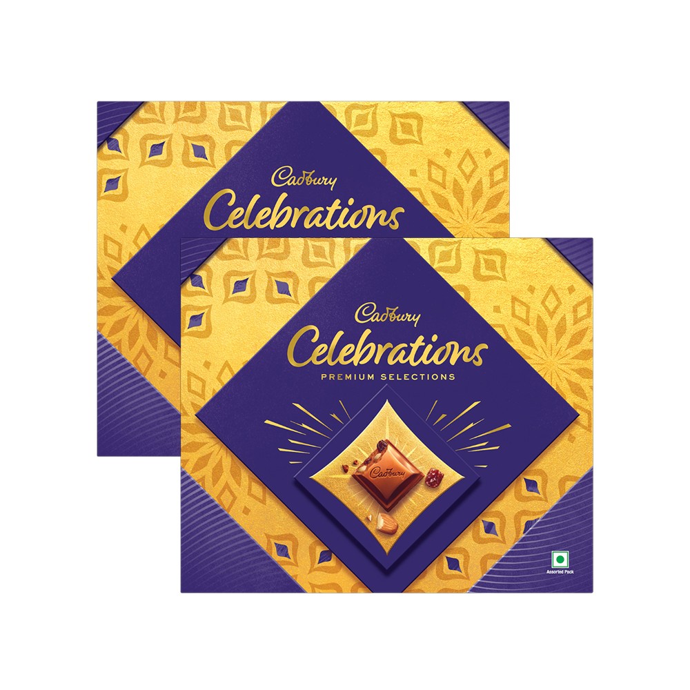 Cadbury Celebrations Premium Selection Chocolate Gift Pack - Pack of 2 ...
