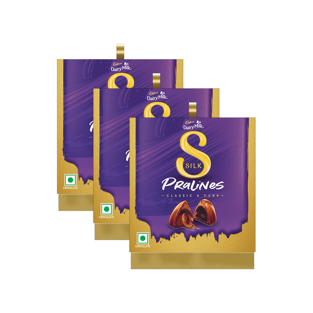 Cadbury Dairy Milk Silk Pralines Chocolate Gift Pack - Pack of 3 Price ...